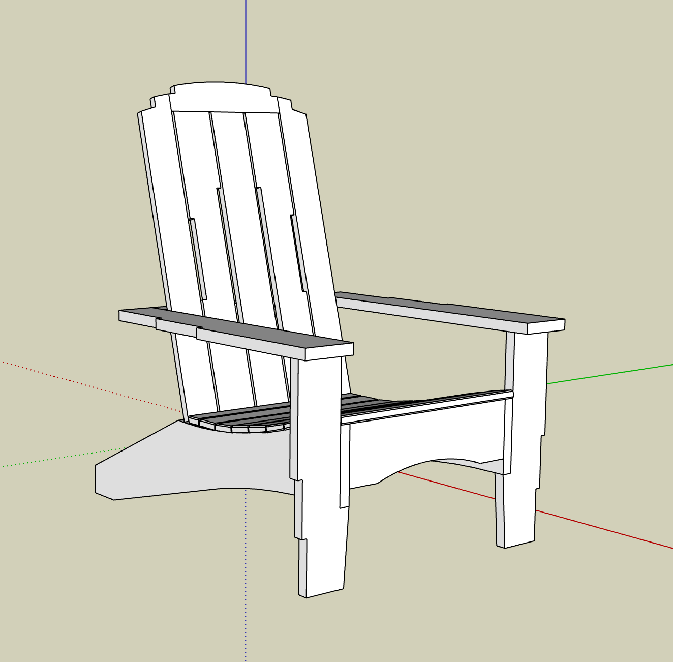 Cnc Plans Adirondack Chair